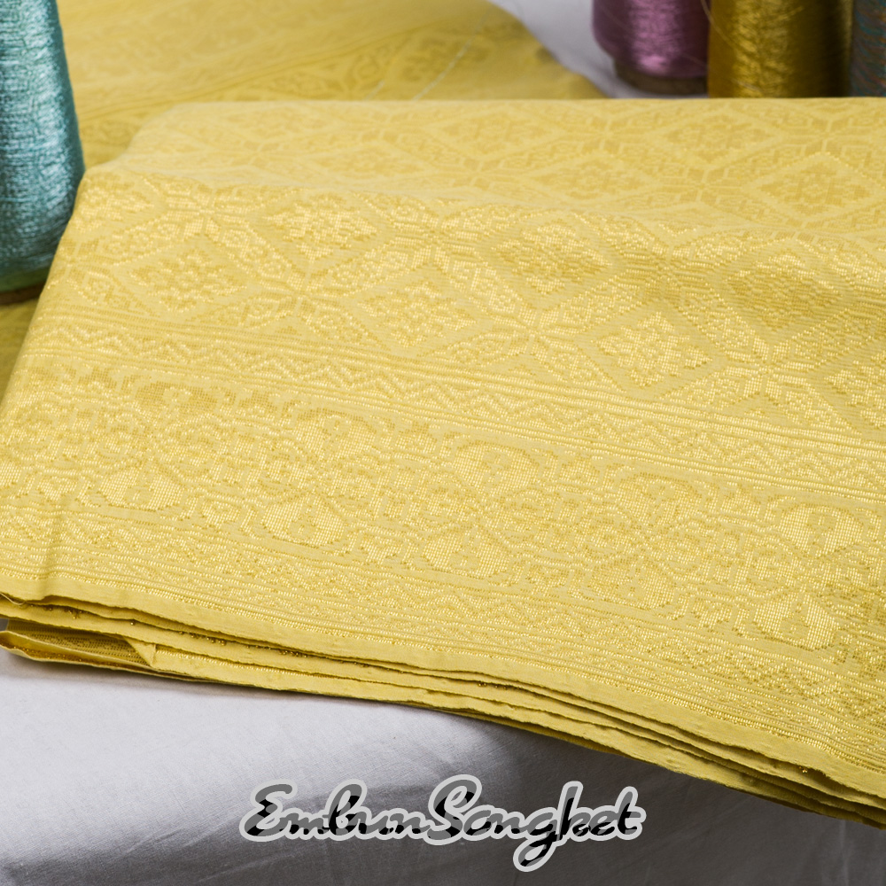 Yellow Songket – Embun Songket